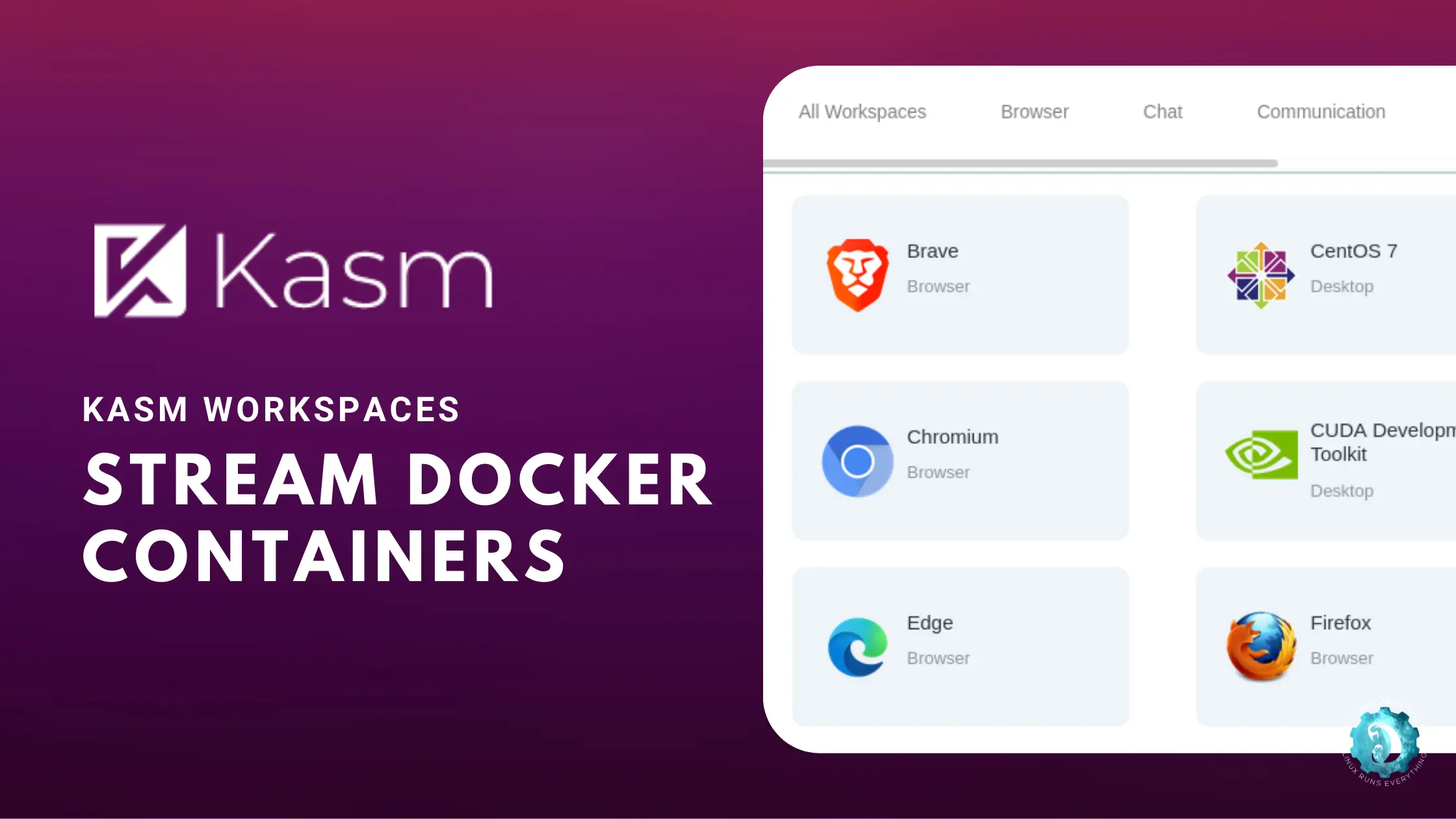 Truy cập internet ẩn danh 100% bằng Kasm Workspaces